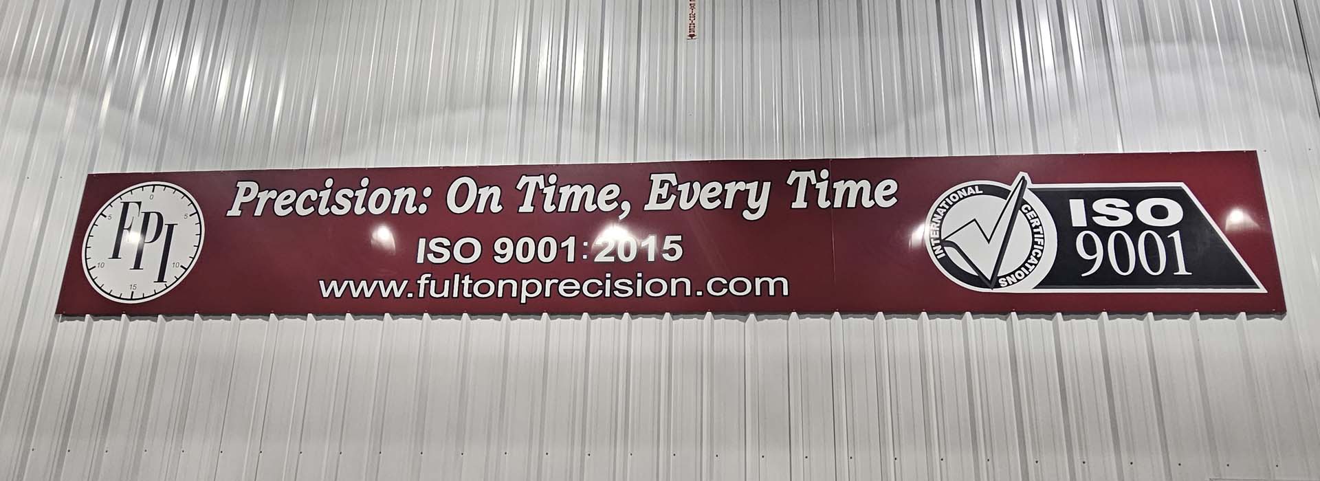 Quality - Fulton Precision Industries, Inc.